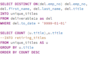 GitHub - bcolhour/Pewlett-Hackard-Analysis: Module 7