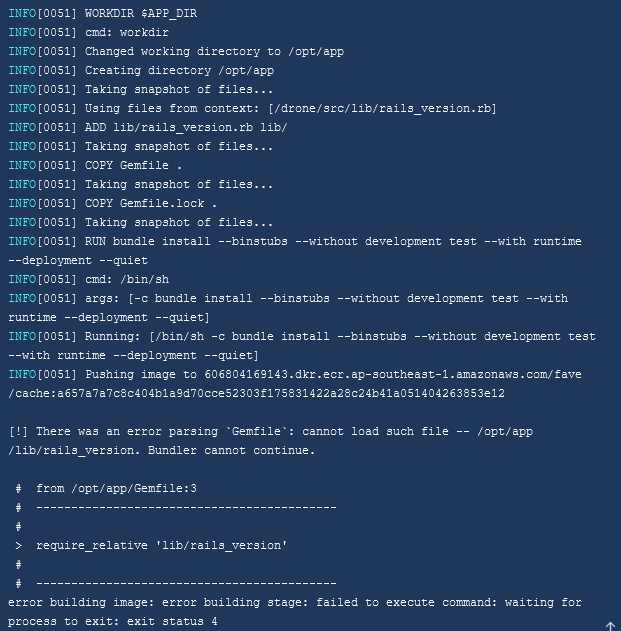 Kaniko v1.6.0 failed to build docker image · Issue #1810 ...