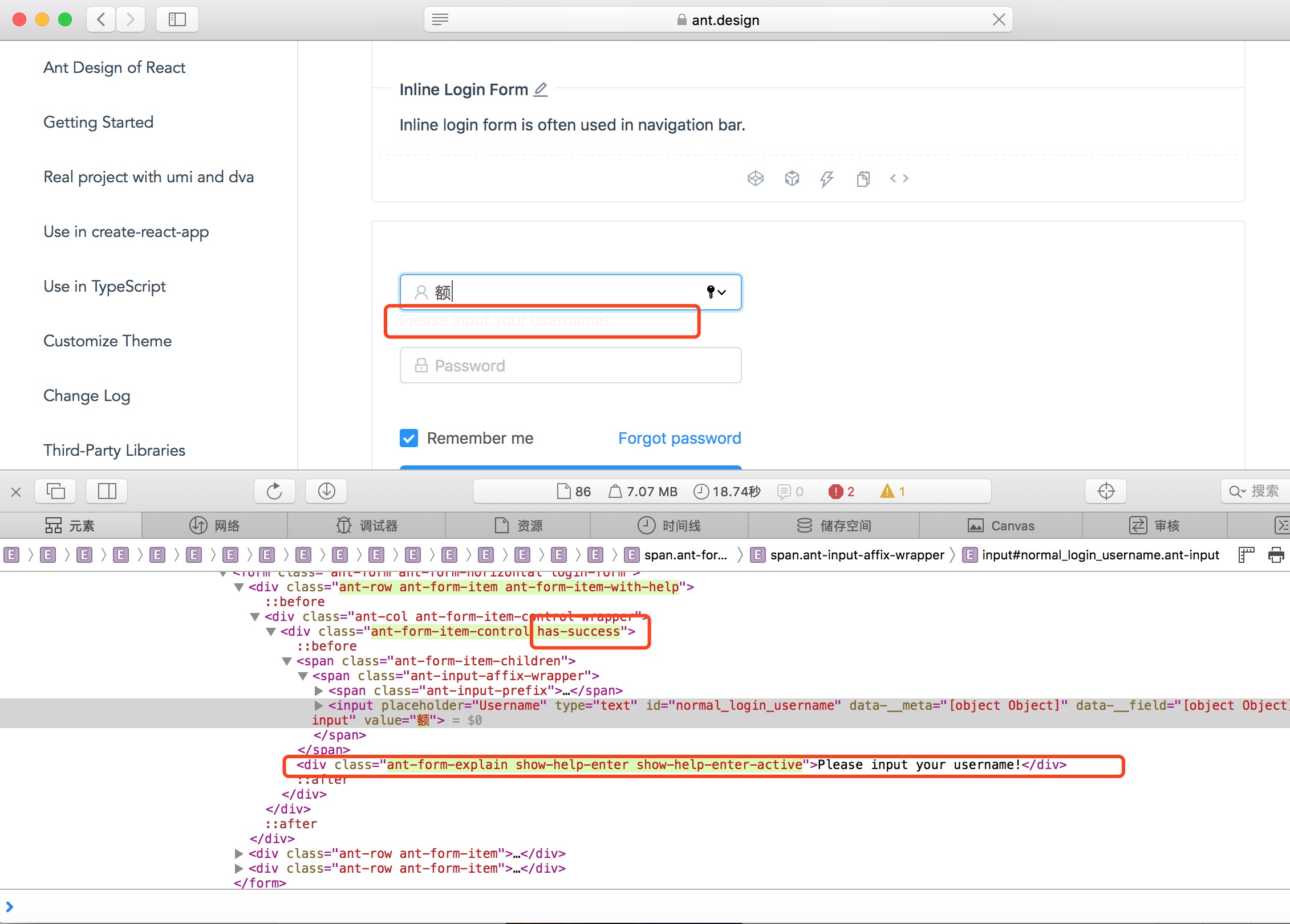 Safari 浏览器下 Formitem Help 信息展示问题 · Issue 20604 · Ant Designant Design · Github