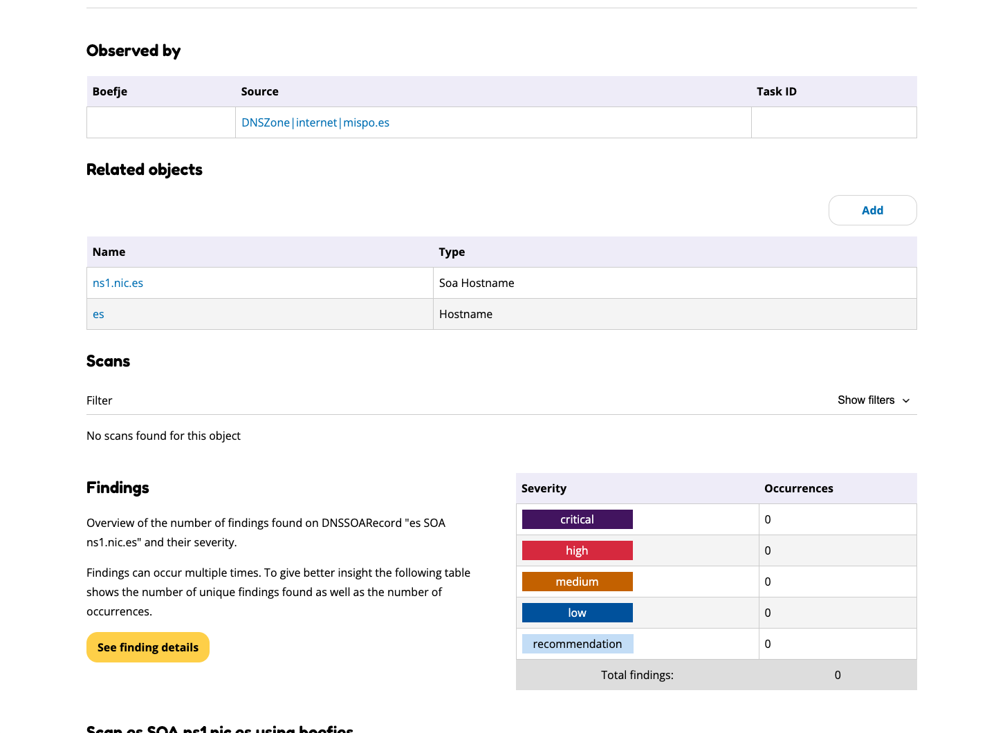 Spacing between sections is off on object detail · Issue #884 · minvws/nl-kat-coordination · GitHub