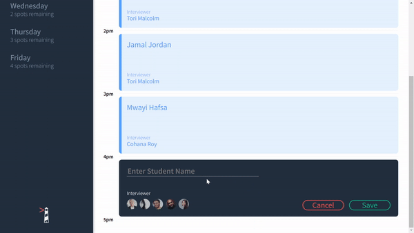 GitHub - MediumChaiLatte2Sugars/scheduler: Interview Scheduler is a React single-page ...