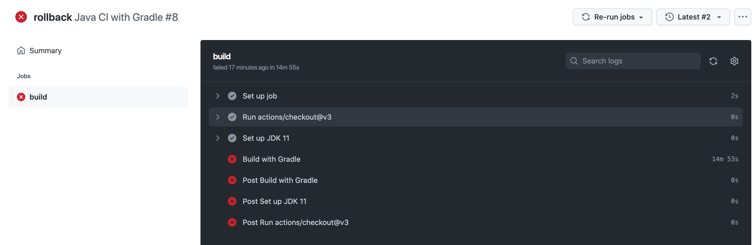 github actions is struck in building with gradle · community · Discussion #33846 · GitHub