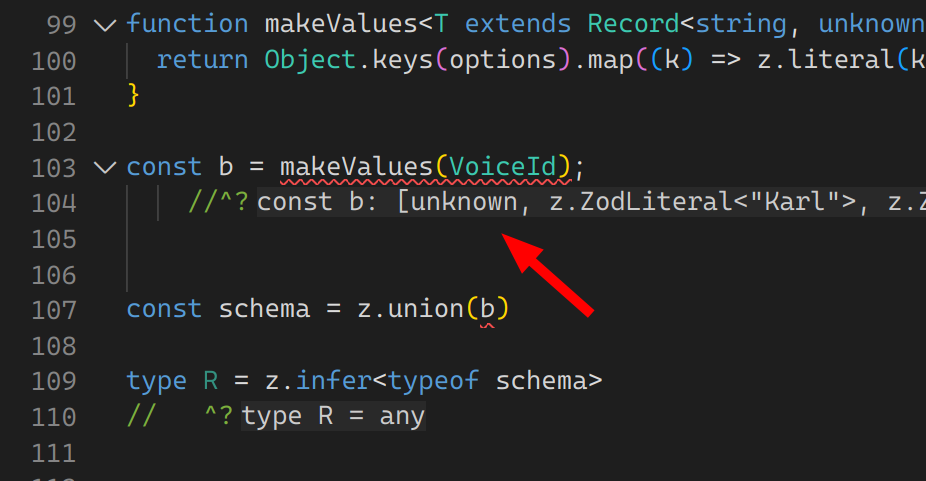 “Type instantiation is excessively deep and possibly infinite” but only in a large codebase ...