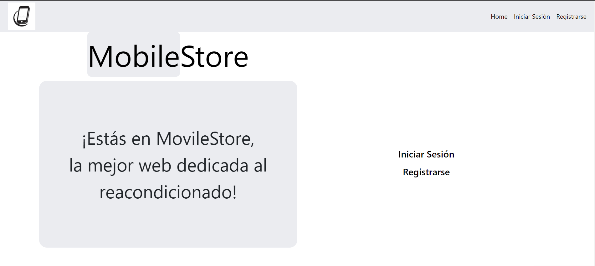 GitHub - JuanGenovard/Front-Movile-Store