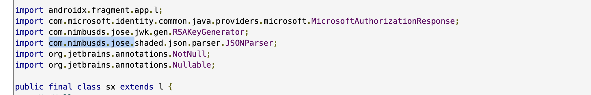 Crash Occurring Onmamcreate · Issue 1804 · Azureadmicrosoft Authentication Library For Android 6727