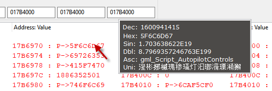 Feature Tooltip In Structure Dissect Value With Other Types · Issue 307 · Cheat Enginecheat 