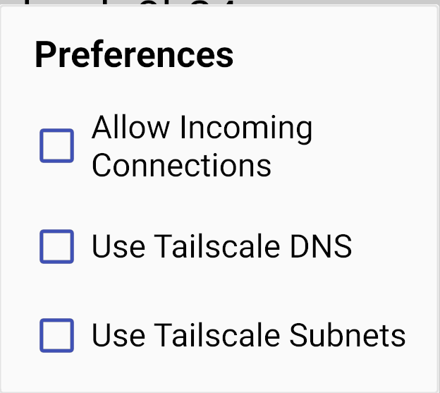 Android: 1.39 preferences not correctly populated · Issue #7945 · tailscale/tailscale · GitHub