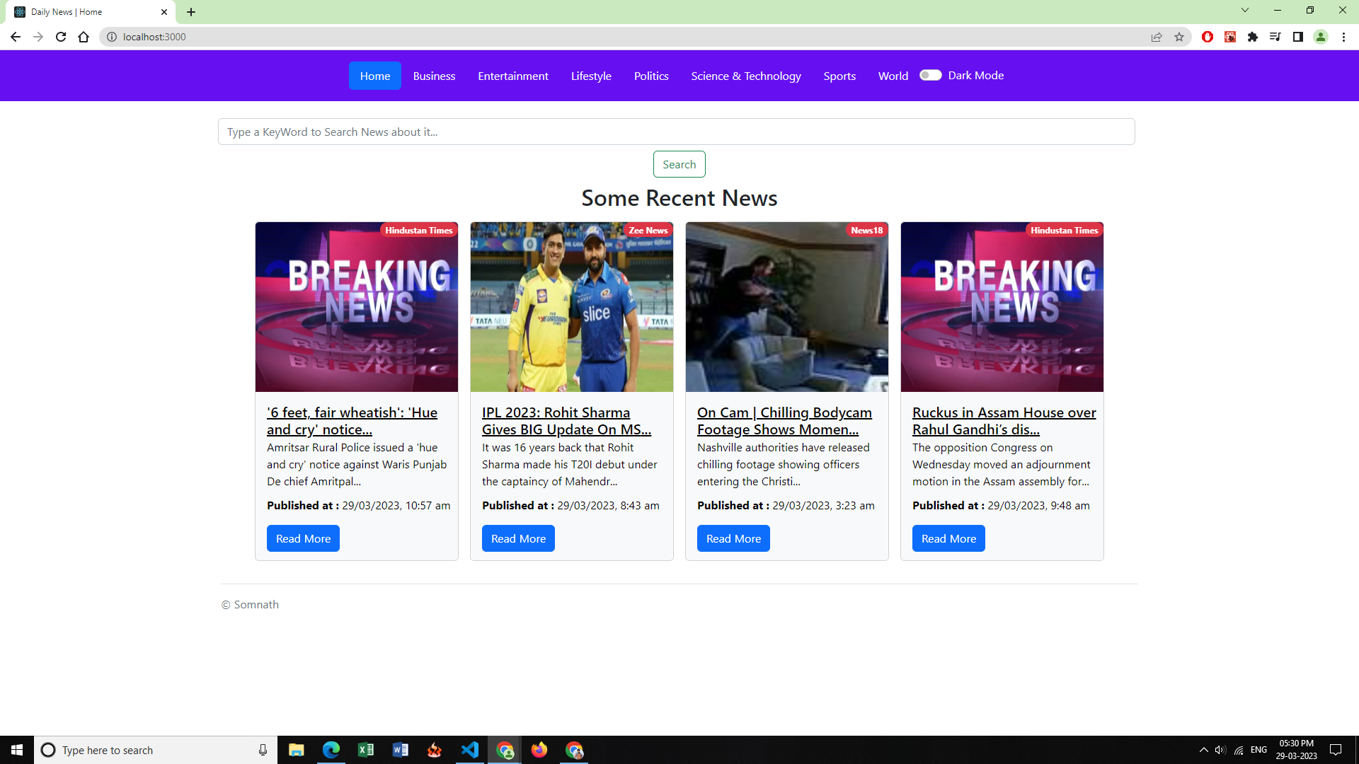 GitHub - SomnathBhunia-dev/Daily-News-App-2nd-Apps