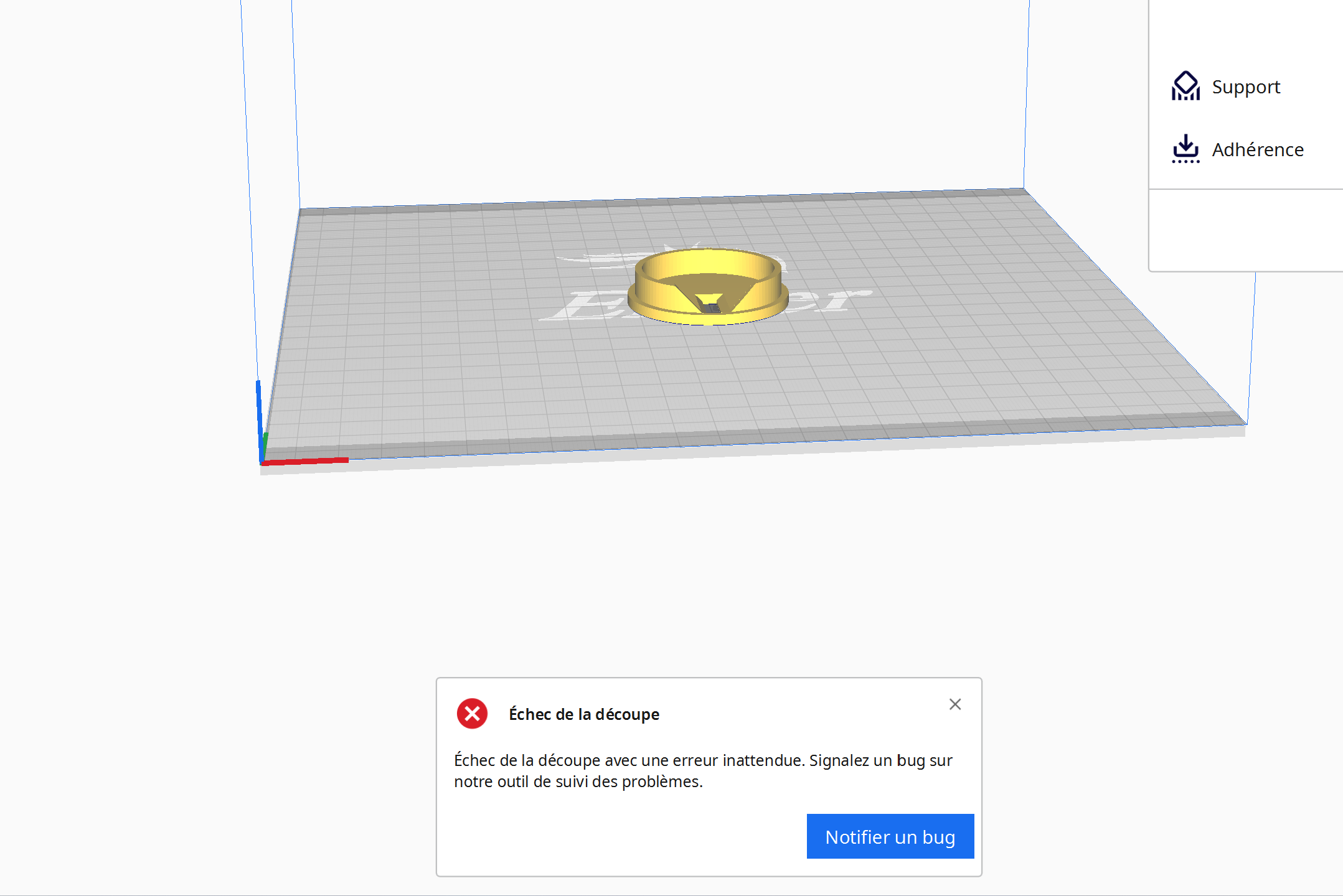 Erreur Inconnue Slice · Issue 13773 · Ultimakercura · Github 