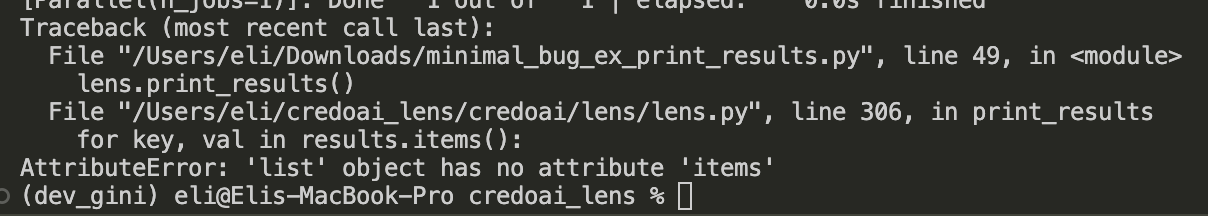 Lens print_results() fails · Issue #275 · credo-ai/credoai_lens · GitHub
