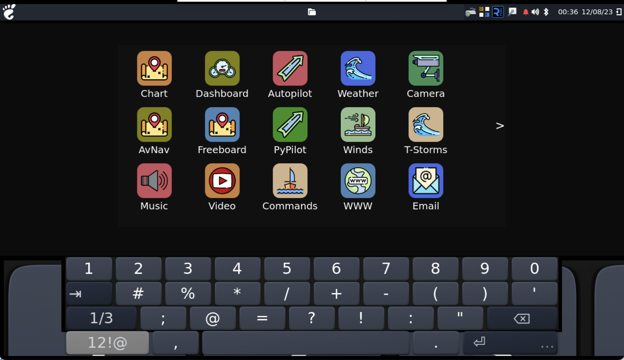 onboard - issues displaying the on-screen keyboard · Issue #335 · bareboat-necessities/lysmarine ...