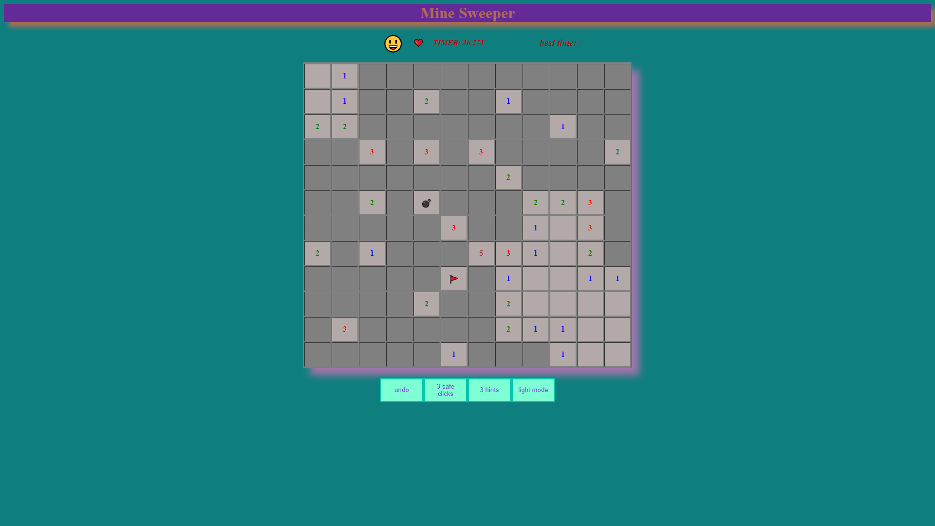 GitHub - baruchyakubov/sprint-1-mine-sweaper