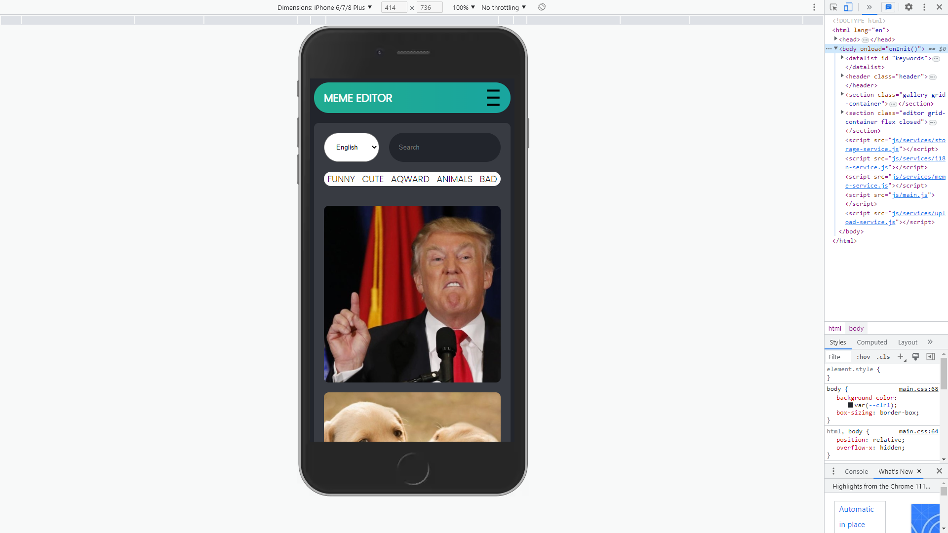 GitHub - baruchyakubov/meme-editor