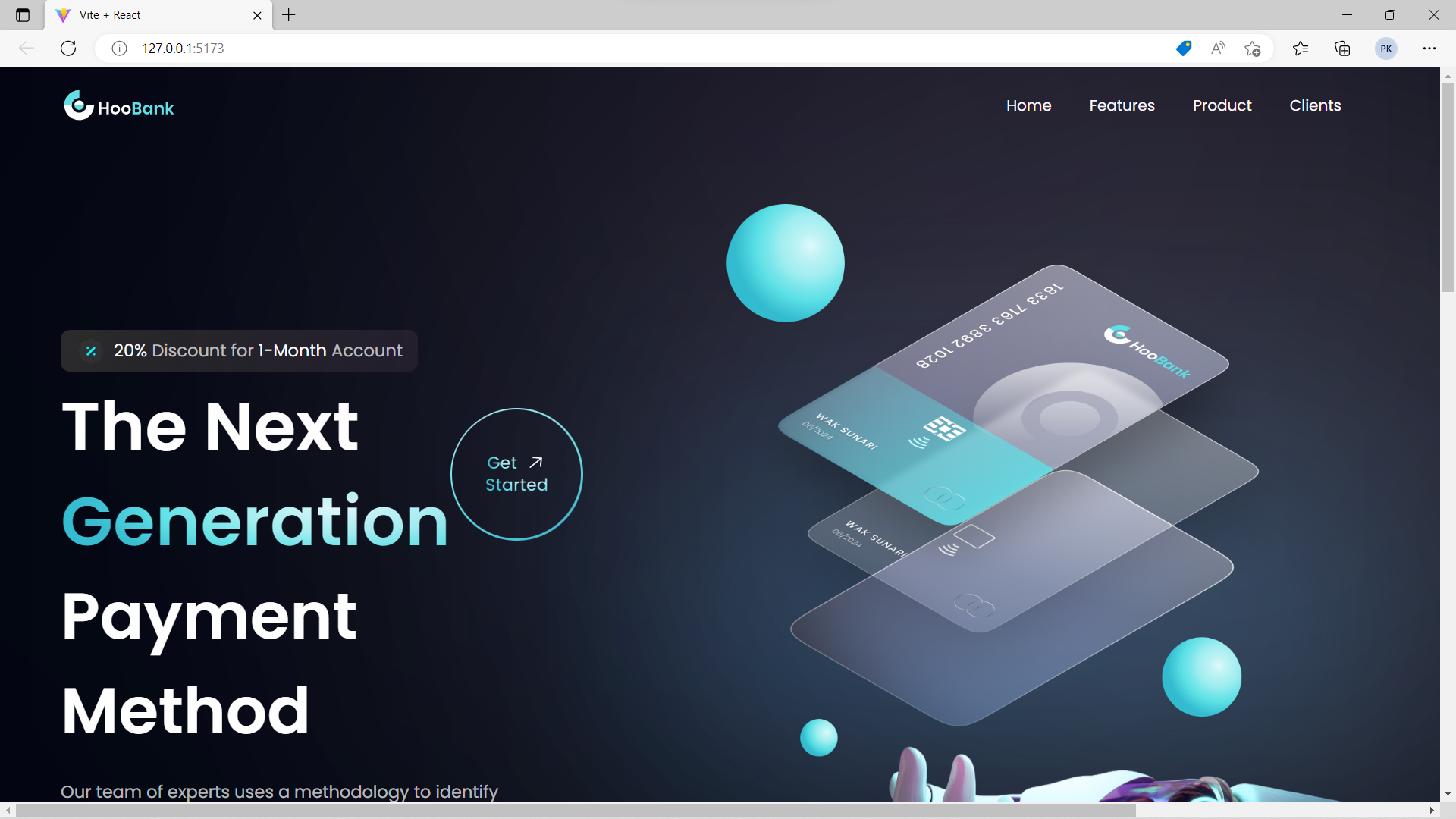 GitHub - mollywrld/modern_banking_page: a modern UI/UX webpage built ...