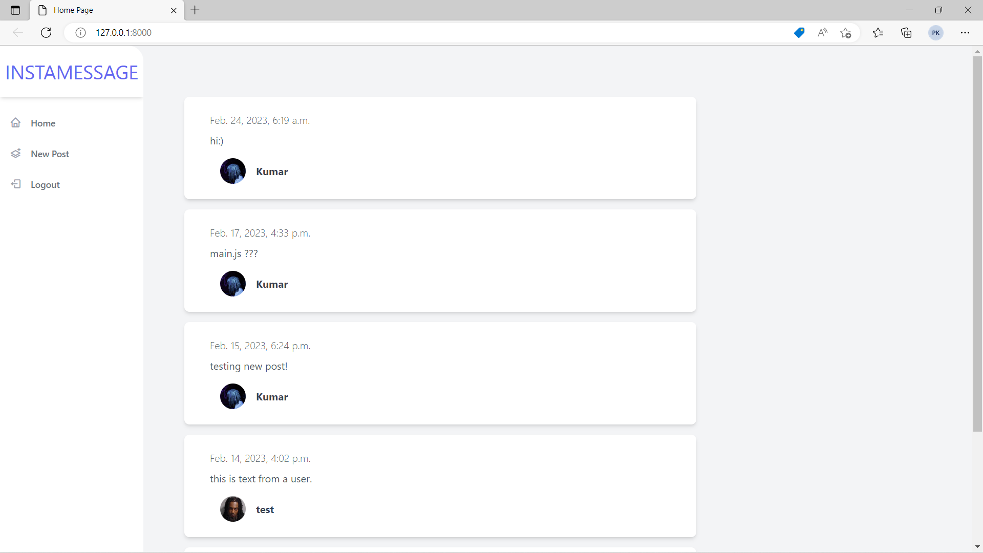 Github Mollywrldtwitter Clone A Twitter Clone Built With Django Having Authentication
