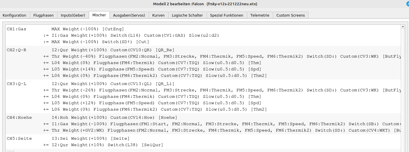 Out Of Order Mixes Do Not Appear In Mix Screen But Send Output · Issue 2806 · Edgetxedgetx 6520