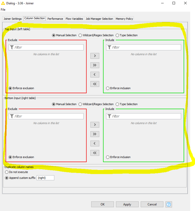 Support column selection in Spatial and Nearest Join similar to ... Support column selection in Spatial and Nearest Join similar to ...