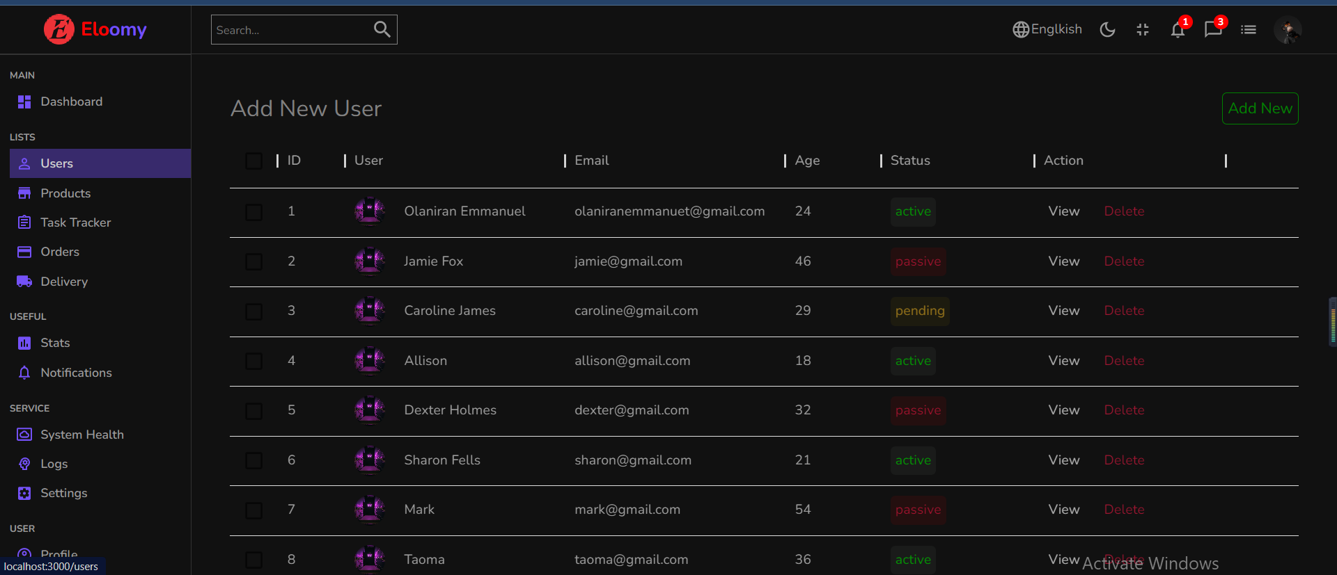 GitHub - NueltCodes/react-full-admin-app: A full functioning Admin app built with react