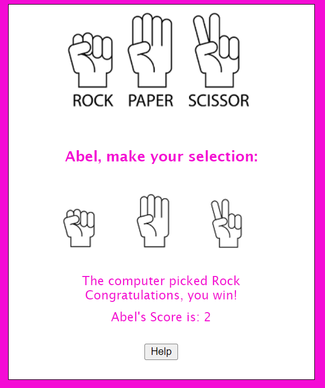 GitHub - abulsset/Rock-Paper-Scissors: Simple Rock Paper Scissors Game