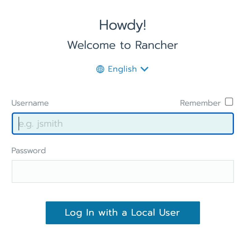 Login page change · Issue #917 · rancher/dashboard · GitHub