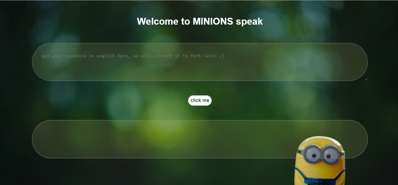 GitHub - NeeshuSharmaa/Minions-Speak