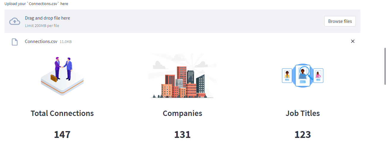 GitHub - SurabhiKM/LinkedIn-connection-analyzer-dashboard