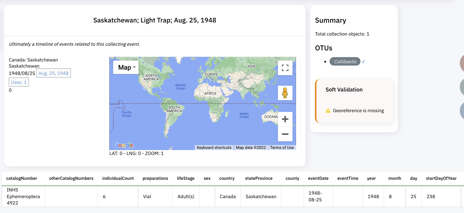 [Bug]: Date start and Date end display flipped in "Filter Collecting ...