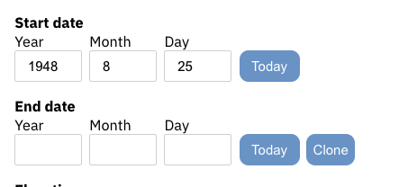 [Bug]: Date start and Date end display flipped in "Filter Collecting ...
