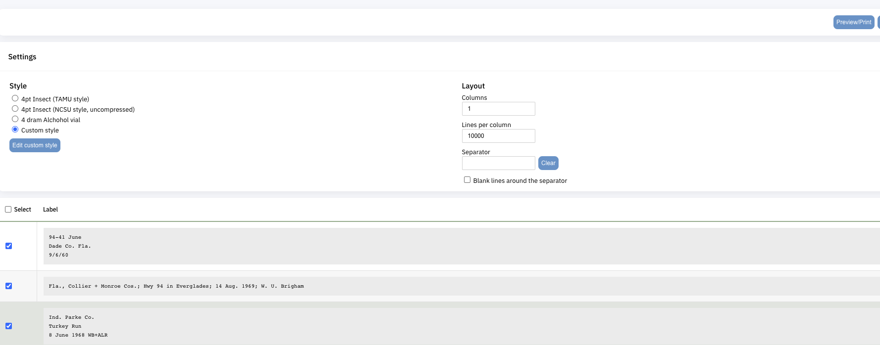 [Bug]: "Select all" button broken, at least client-side · Issue #3093 · SpeciesFileGroup ...