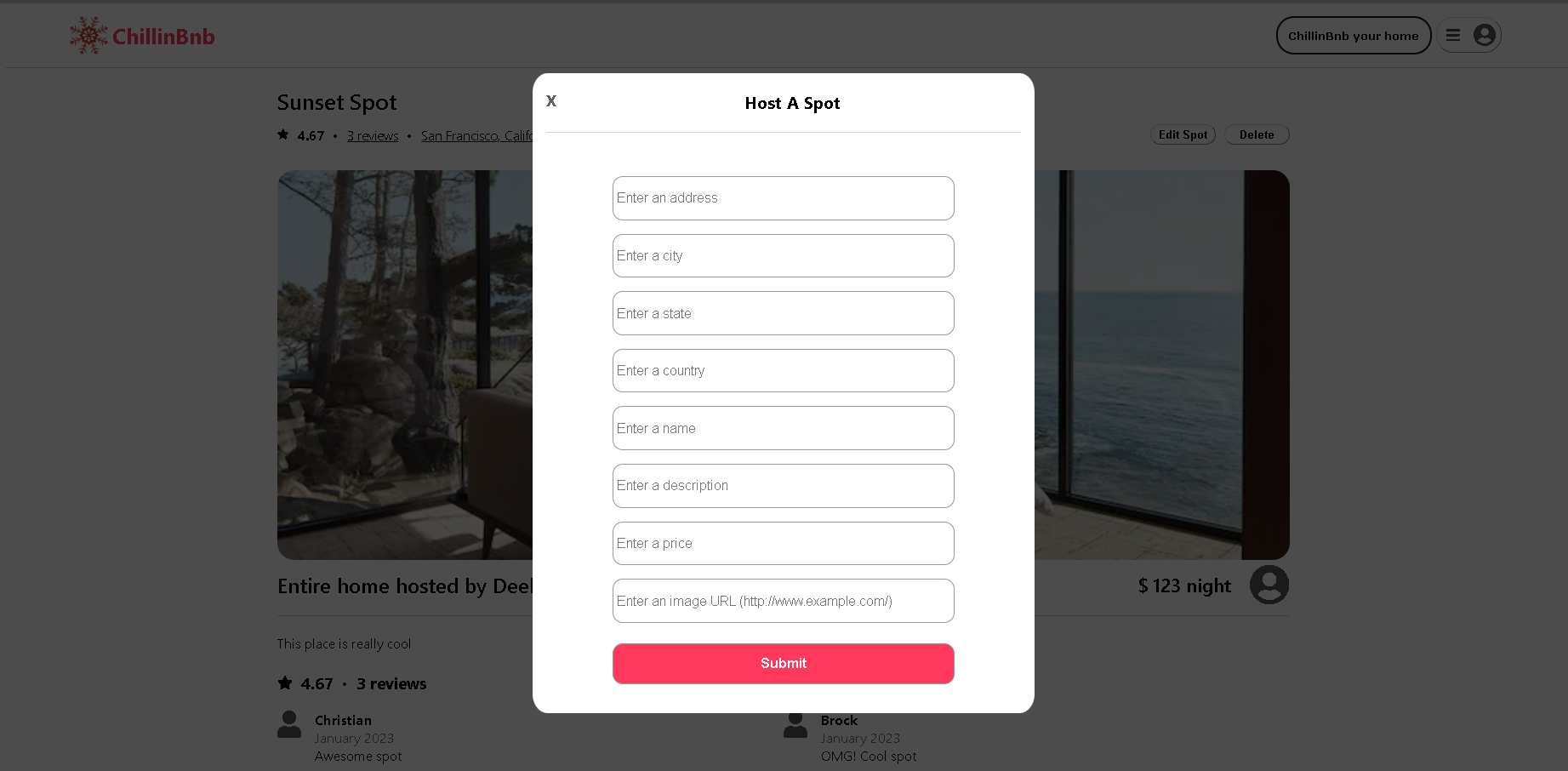 GitHub - lamtran415/ChillinBnb