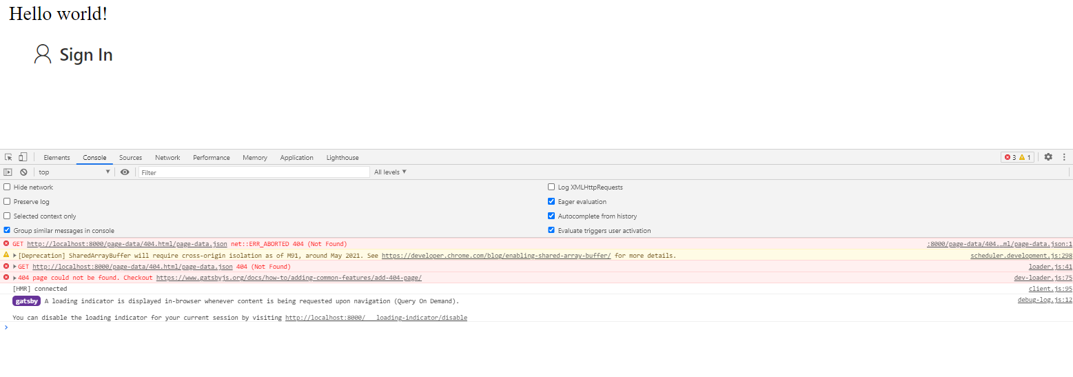 Gatsby Support · Issue #945 · microsoftgraph/microsoft-graph-toolkit · GitHub