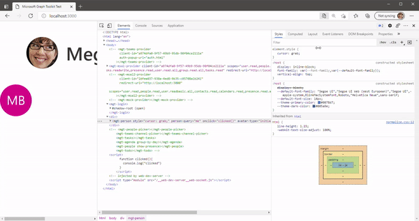 Add CSS custom property for cursor to Person component · Issue #1059 · microsoftgraph/microsoft ...