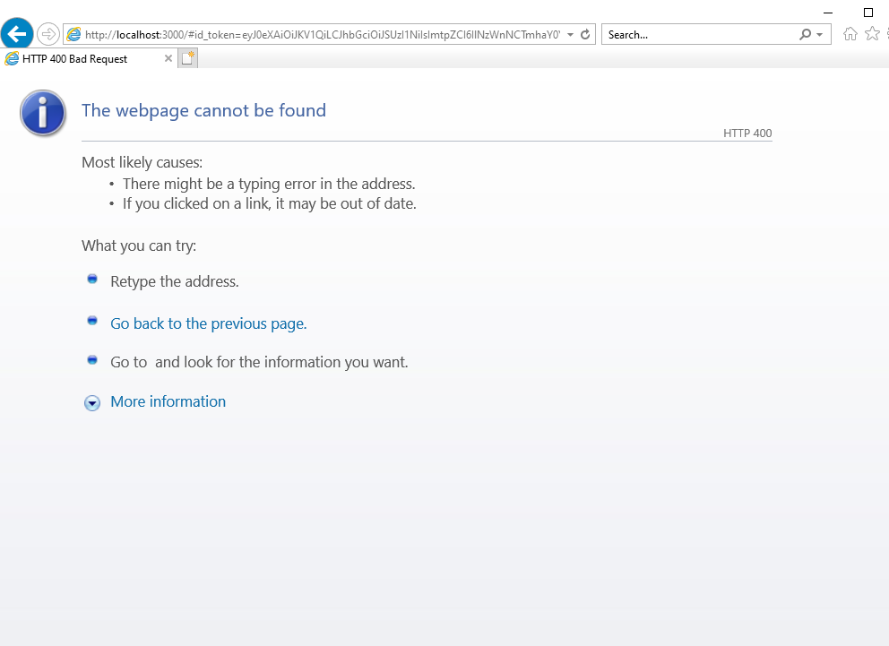 [BUG] ie11 msal provider mgt-login redirect loop · Issue #479 · microsoftgraph/microsoft-graph ...