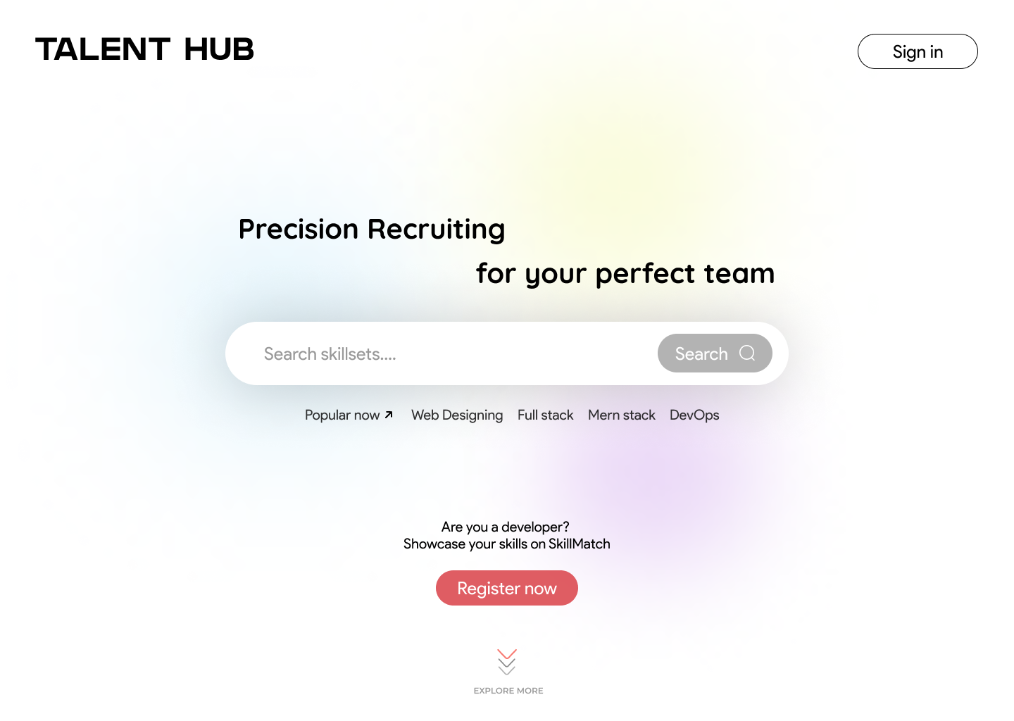 GitHub - Top-100-Coders/Talent-hub: Talent Hub is A Beckn project implementation for top 100 ...