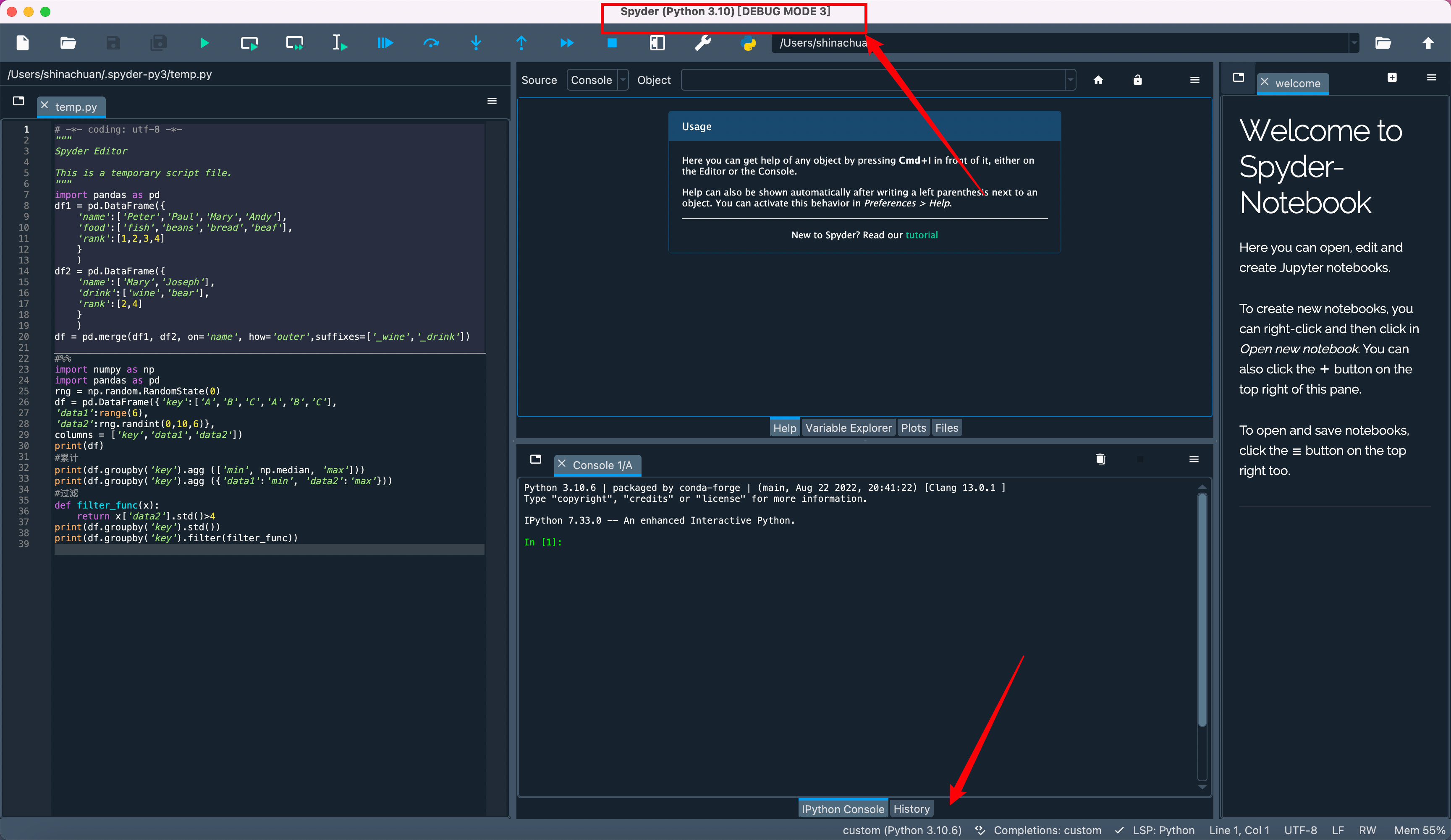 Connot Find Spydernotebook In Spyder5 Panels · Issue 379 · Spyder Idespyder Notebook · Github