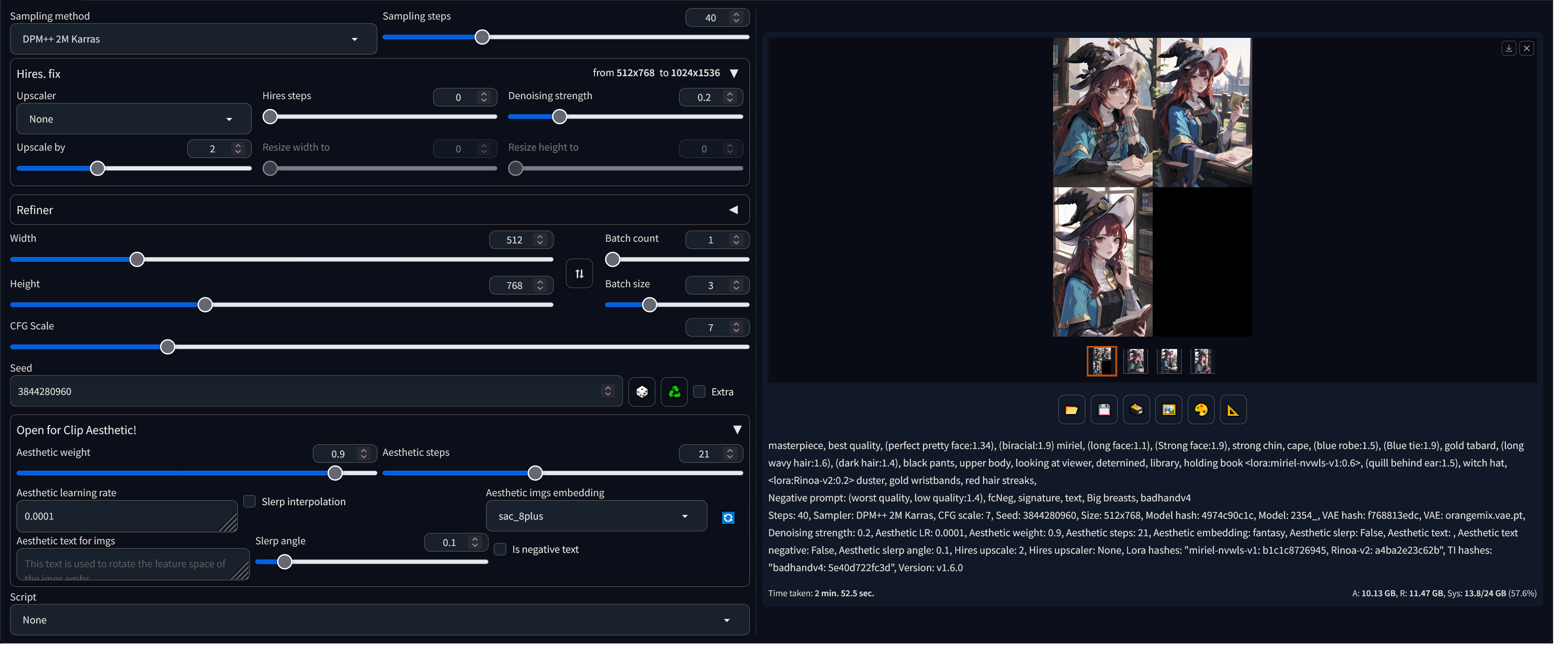 [Bug]: Aesthetic Gradients no longer working · Issue #13238 ...