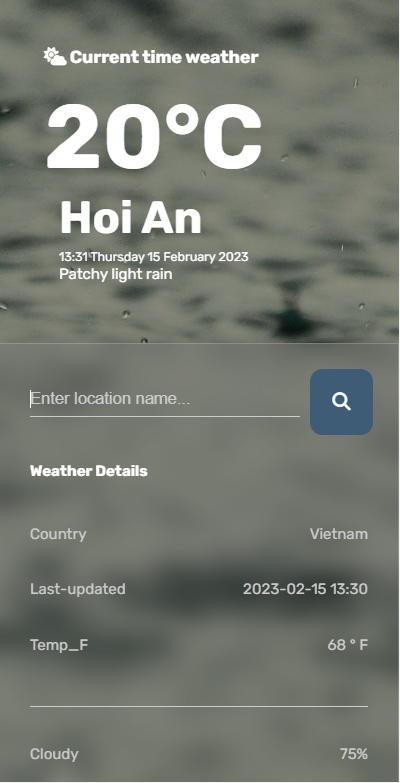 GitHub - talo33/Project-Weather