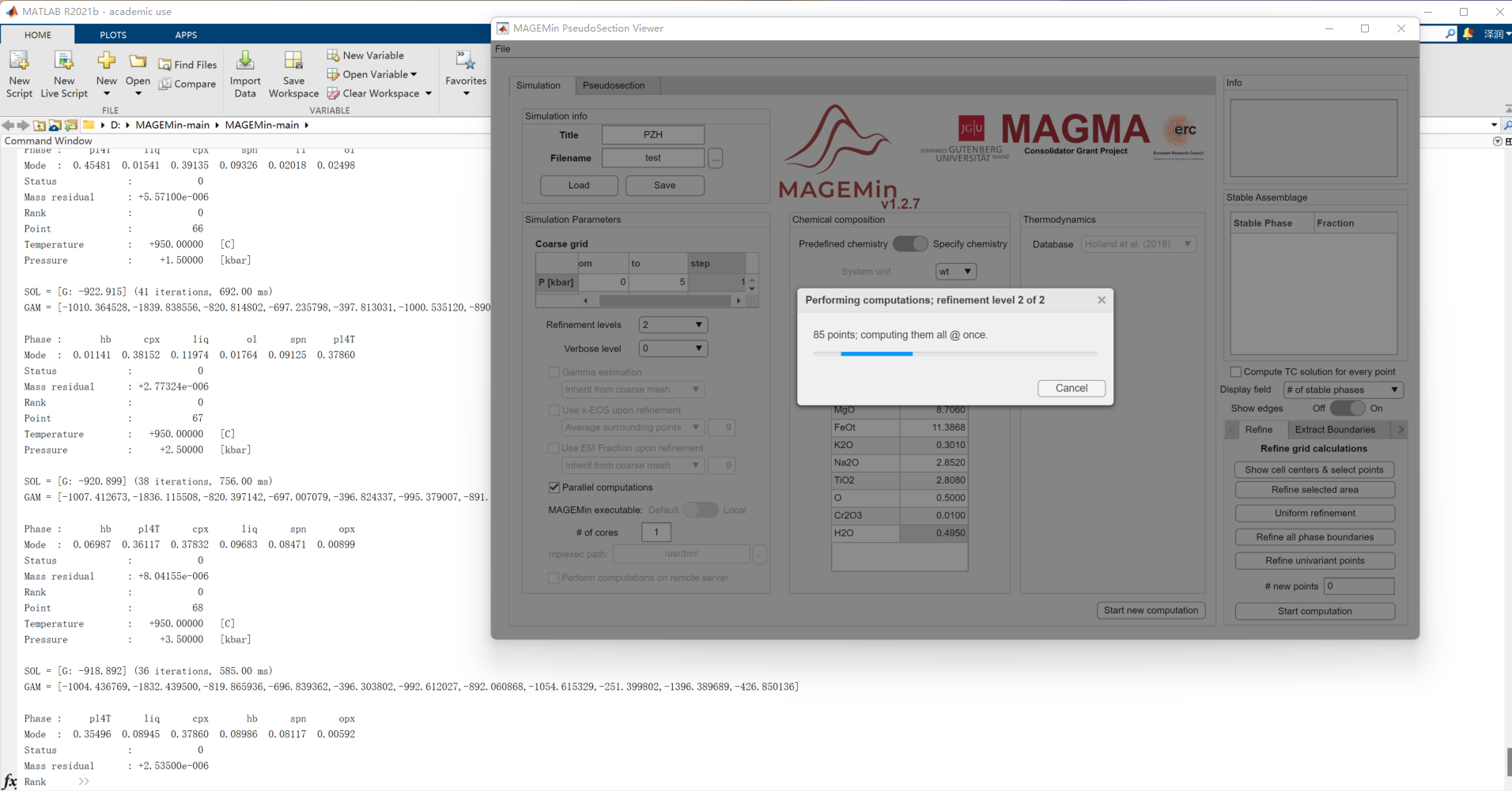 A beginner's problem · Issue #40 · ComputationalThermodynamics/MAGEMin · GitHub