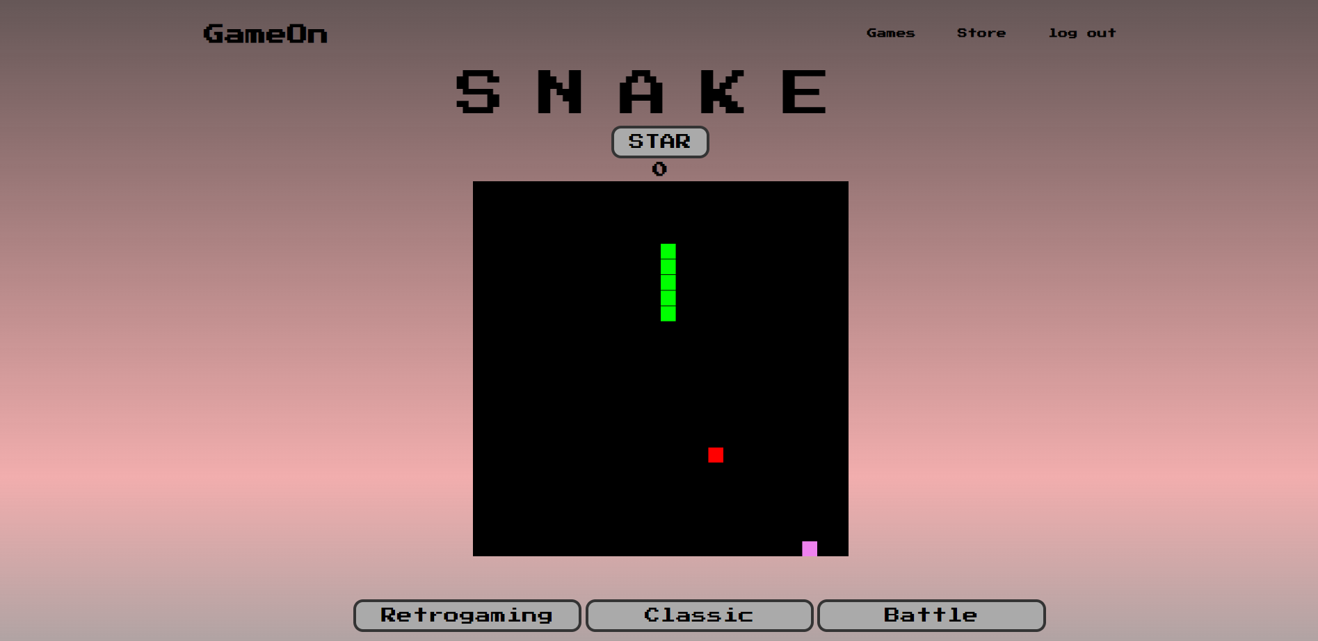 GitHub - PEIXUANLUO/GameOn