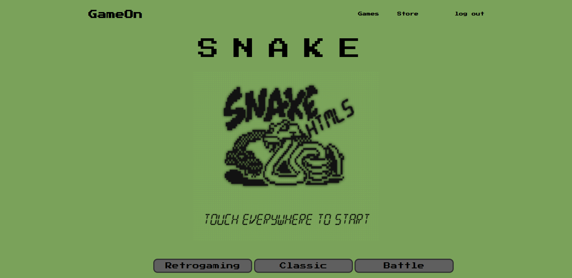 GitHub - PEIXUANLUO/GameOn