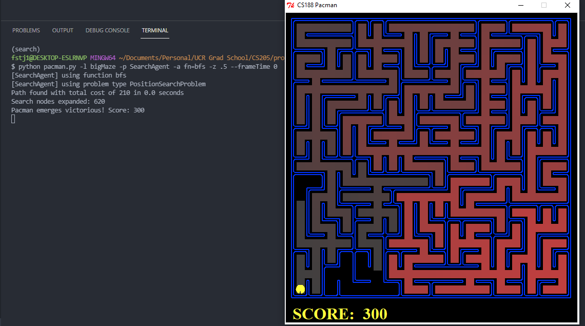 GitHub - fordoelgordo/CS205_Pacman_Project: Berkely AI Pacman Project ...