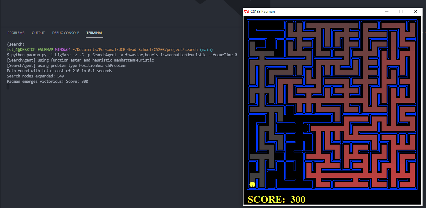 GitHub - fordoelgordo/CS205_Pacman_Project: Berkely AI Pacman Project Implementation for UCR CS ...