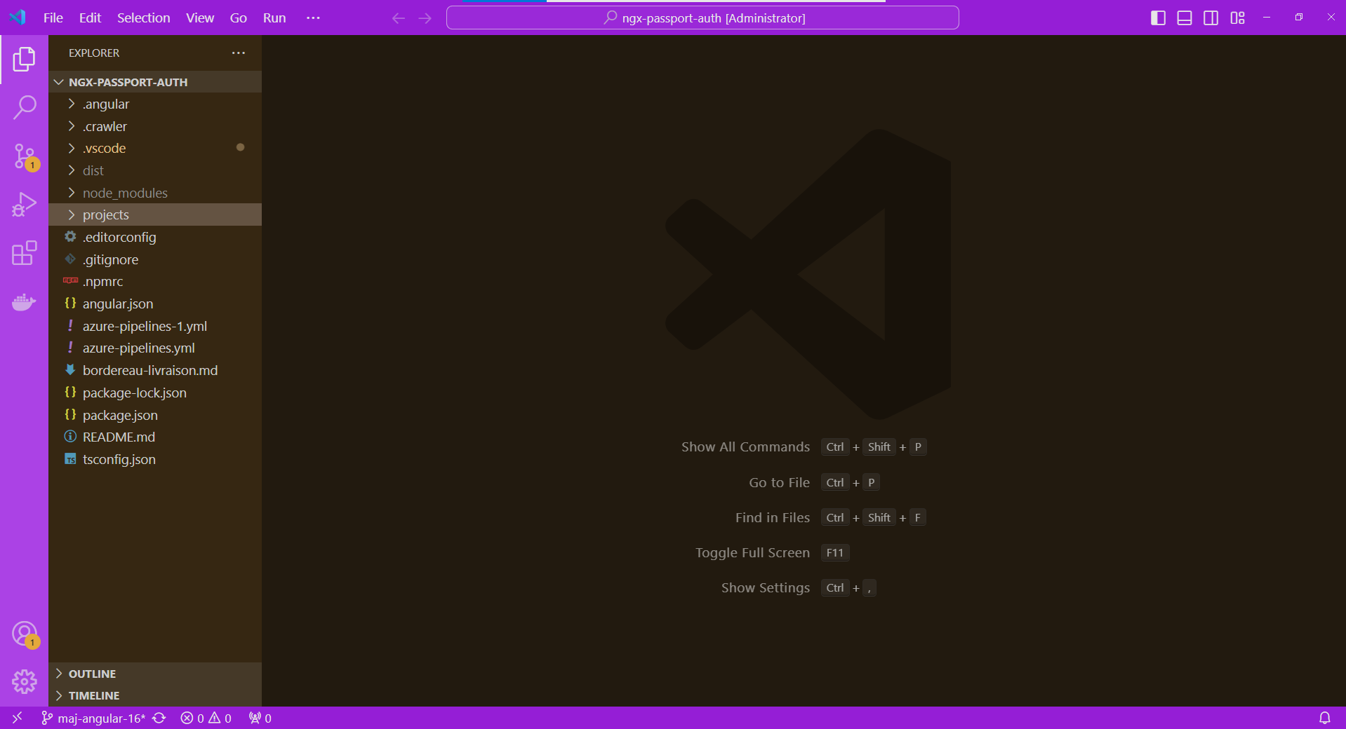 The IDE suddenly turned purple · Issue #197719 · microsoft/vscode · GitHub
