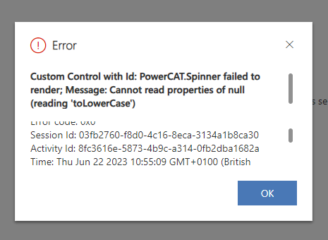 [CoE Starter Kit - BUG] PCF code component load issue · Issue #5922 · microsoft/coe-starter-kit ...