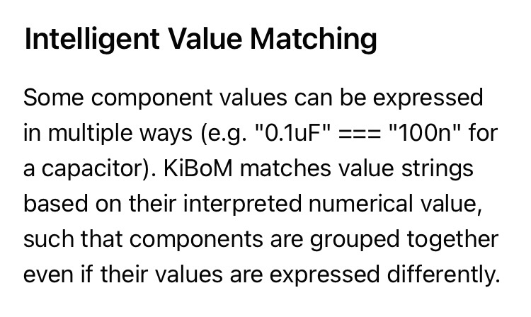 Feature Request: Intelligent value matching · Issue #270 · openscopeproject/InteractiveHtmlBom ...
