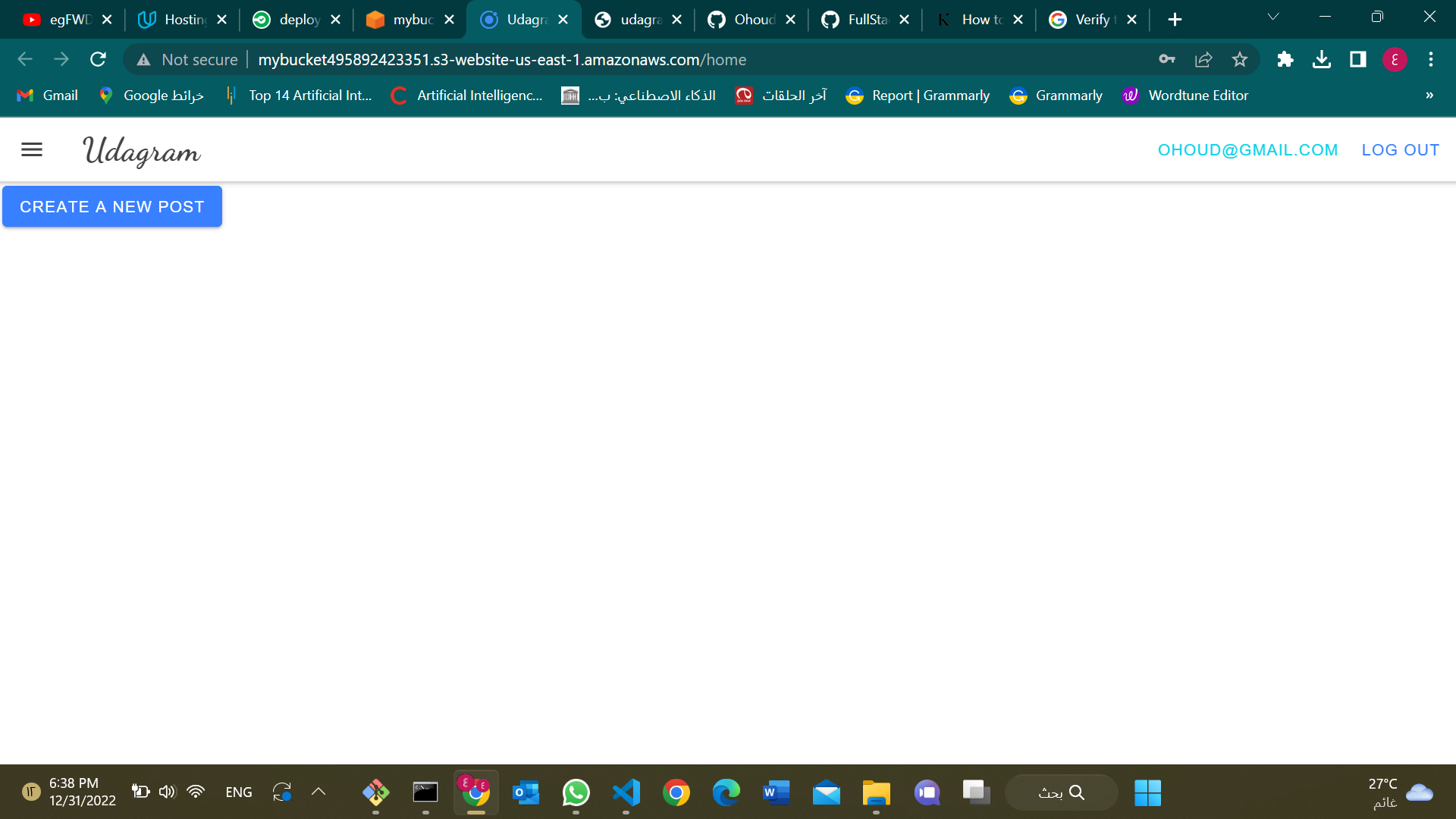 GitHub - Ohoud-Almohammadi/Hosting-a-Full-Stack-application: Hosting project