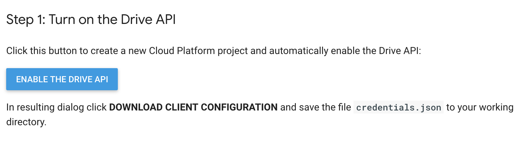 quickstart generated credentials.json doesn't match codebase · Issue #81 · googleworkspace/node ...