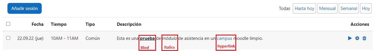 HTML tags not show. · Issue #630 · danmarsden/moodle-mod_attendance · GitHub