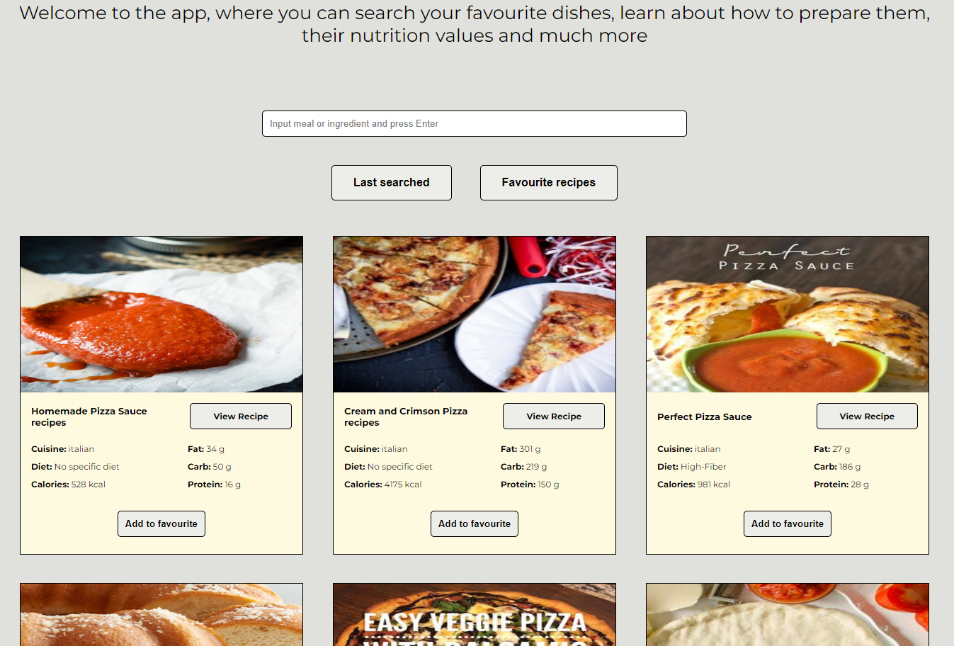 GitHub - ChrisBar92/RecipeApp
