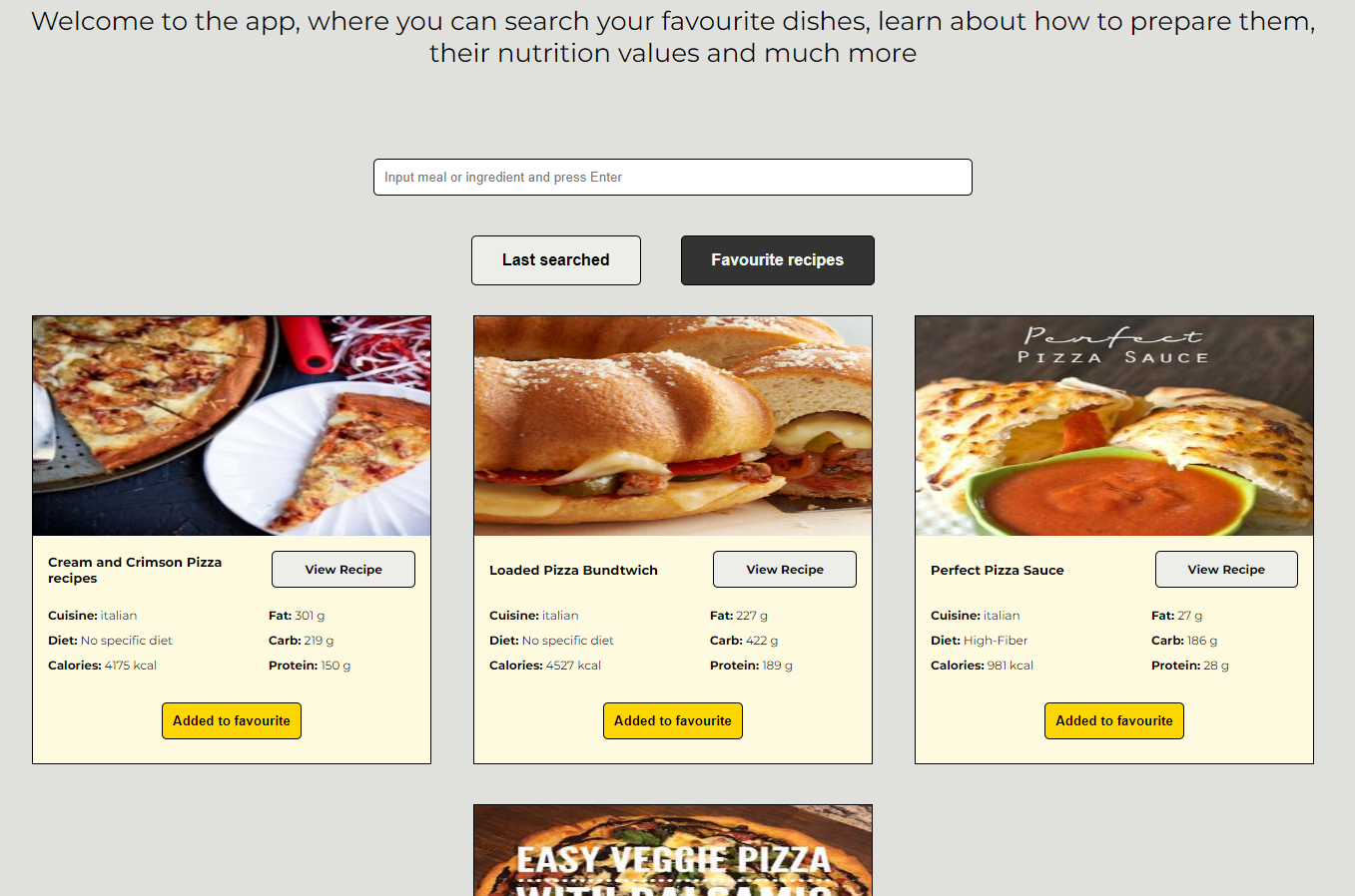 GitHub - ChrisBar92/RecipeApp